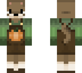 Pumpkin Otter | Minecraft Skin