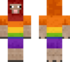 Rainbow Sheep | Minecraft Skin