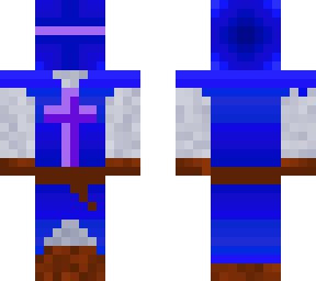 Blue Crusader (fixed) | Minecraft Skin