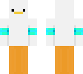 cute goose with arm floaties | Minecraft Skin