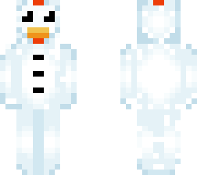 Frosty the Snow-chicken | Minecraft Skin