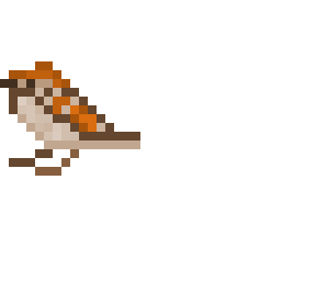 pixel art bird | Minecraft Skin