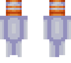 traffic cone ghost | Minecraft Skin