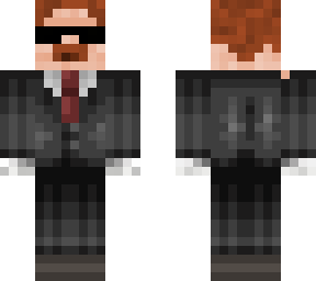 agent kaleb remake | Minecraft Skin