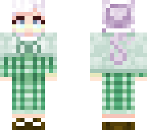 Green Granny Dress | Minecraft Skin