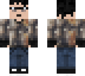 Negative XP w/ Jacket | Minecraft Skin