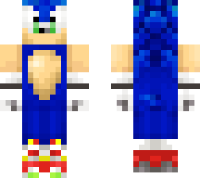 Sonic (Riders) | Minecraft Skin