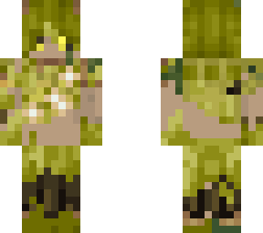 3rd Life - Dryad Gala Autumn/Yellow | Minecraft Skin