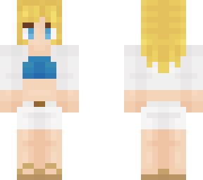 Beach girl | Minecraft Skin