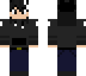 Black jacket | Minecraft Skin