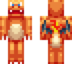 Charizard (multiple slight edits) | Minecraft Skin
