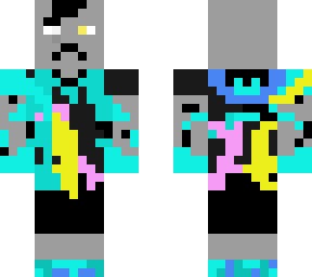 Streetart Shadow Meowdas | Minecraft Skin