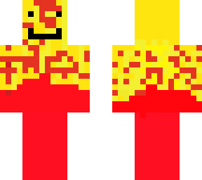 french fries with ketchup | Minecraft Skin