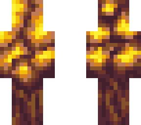 Glowstone block | Minecraft Skin