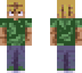 Lightskin guy with blonde hair | Minecraft Skin