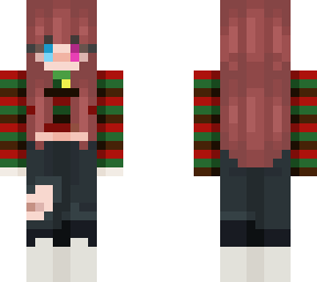 Olivia Christmas edition | Minecraft Skin