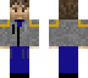 Starfleet 2150's command uniform with excursion jacket | Minecraft Skin