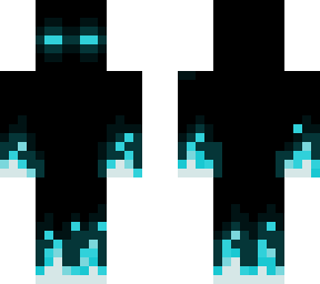 blue fire guy | Minecraft Skins