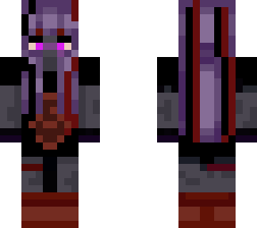 Enderman Girl 7002 | Minecraft Skin