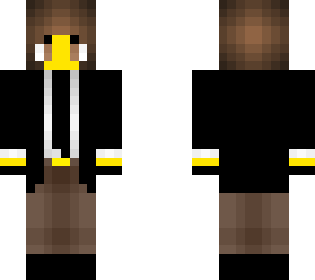 Female - Black Suit | Minecraft Skin