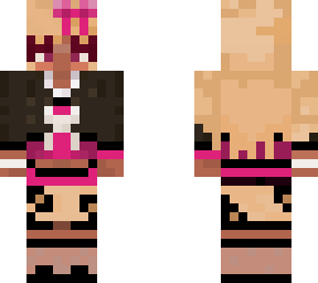 Gyaru (inspired by yeggs bedrock skins) | Minecraft Skin