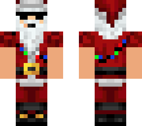 Julemand med lys | Minecraft Skin