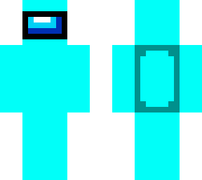 Light Blue Among us | Minecraft Skin