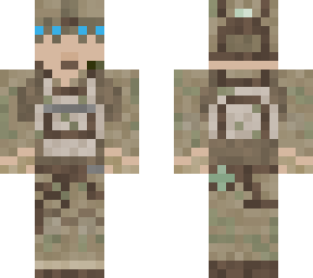 Multicam Arid Operator Night Vision | Minecraft Skin