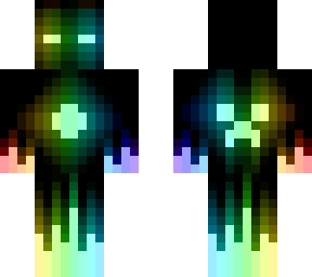 Rainbow Void | Minecraft Skin