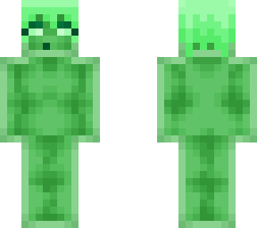 slime girl | Minecraft Skin