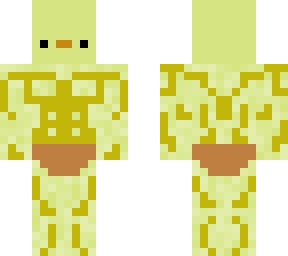 buff yellow Duck | Minecraft Skin