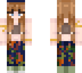 earthy girl :) | Minecraft Skin