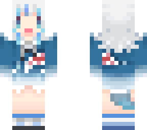 gawr gura | Minecraft Skins