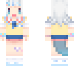 Gawr Gura | Minecraft Skin