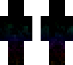 Rainbow Void | Minecraft Skin