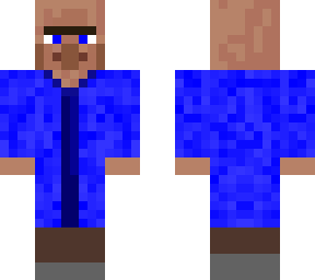 Blue Villager | Minecraft Skin