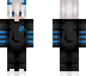 Boy Blue Fallen Angel demon | Minecraft Skin