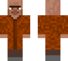 Brown Villager | Minecraft Skin