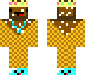 Dripped Out Rocky Road Ice Cream Skeppy | Minecraft Skin