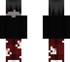 Emo boy loose jeans | Minecraft Skin