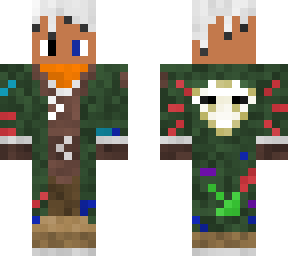 Nick720b Homenaje Ekko Arcane | Minecraft Skin