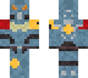 Primaris Space Wolf with helmet | Minecraft Skin