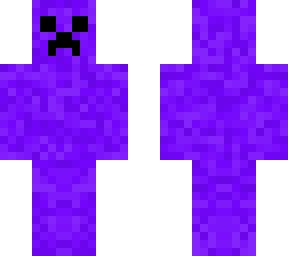 Purple Creeper | Minecraft Skin