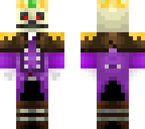 Solomon The Skeleton King | Minecraft Skin