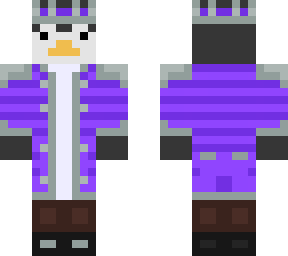 twitch cape penguin | Minecraft Skin