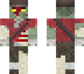 Voodoo-Cursed Zombie Scout | Minecraft Skin
