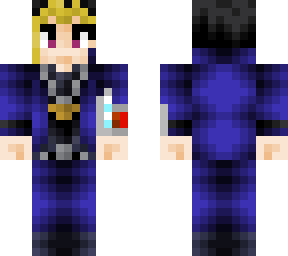Yugi Moto (with duel disk) | Minecraft Skin