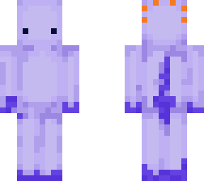 blue axolotl | Minecraft Skin