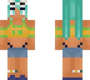 brazilian hatsune miku | Minecraft Skins