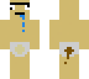 derpy baby with nappy | Minecraft Skin